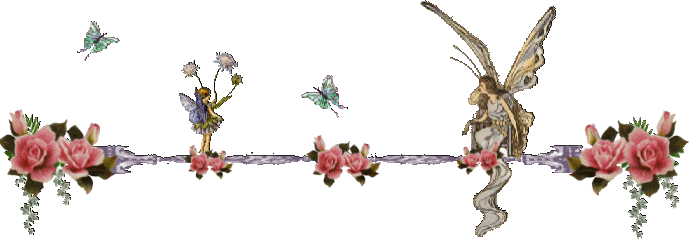Fairy-Pink-Rose-Divider.gif gif by velvet79 | Photobucket